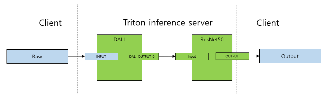 Triton Inference Server with DALI backend — NVIDIA Triton Inference Server