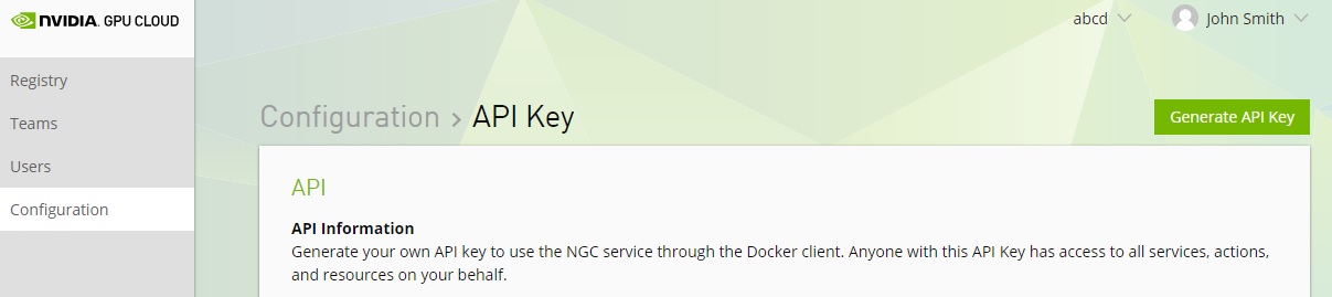 NGC Container Registry for DGX User Guide :: DGX Systems Documentation