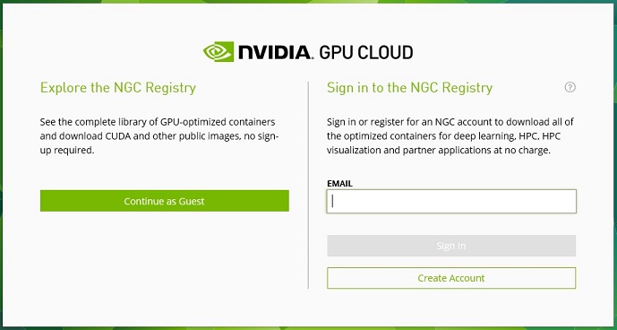 Ngc Container Registry For Dgx User Guide Dgx Systems Documentation