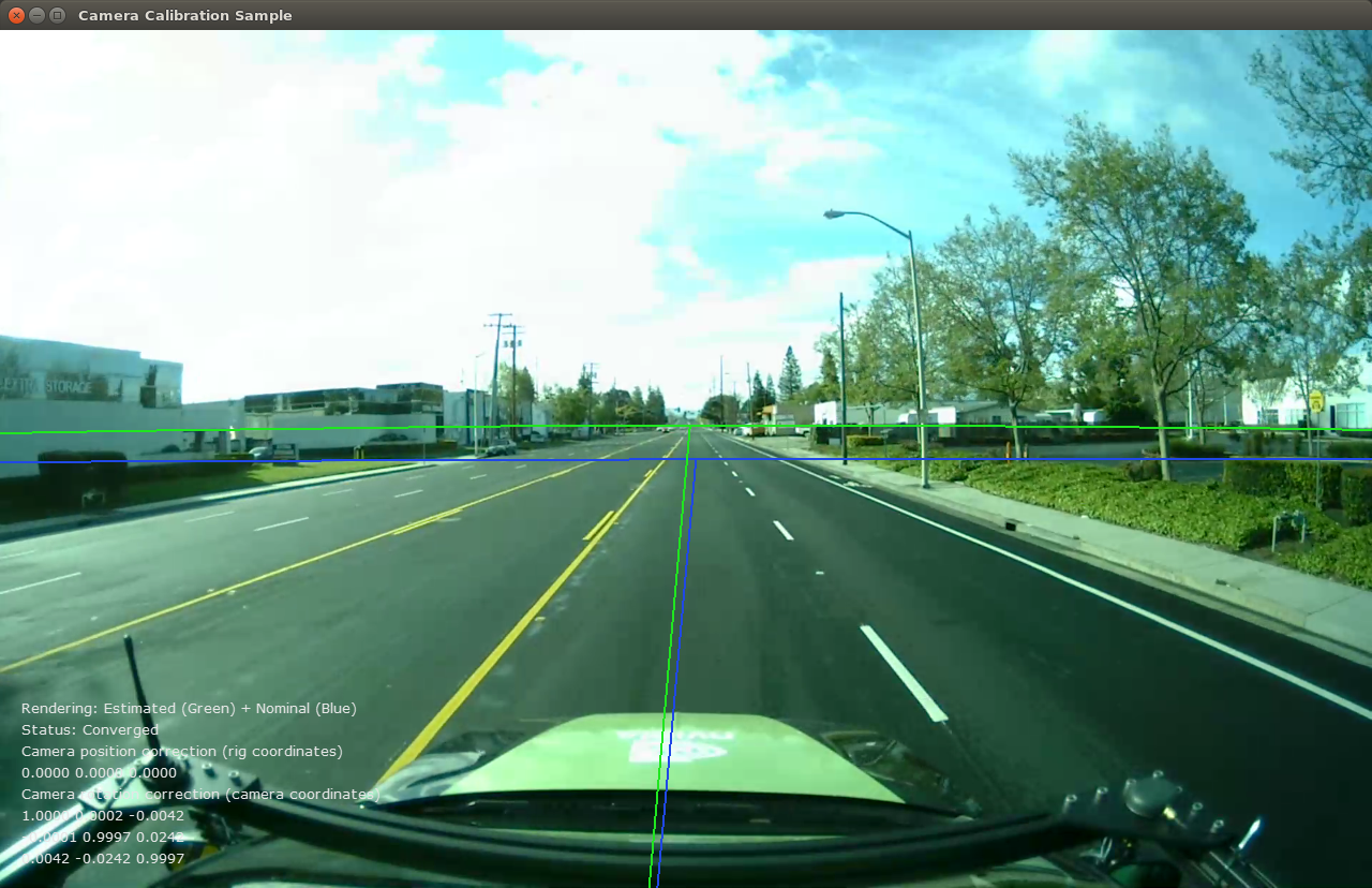 DriveWorks SDK Reference: Camera Calibration Sample