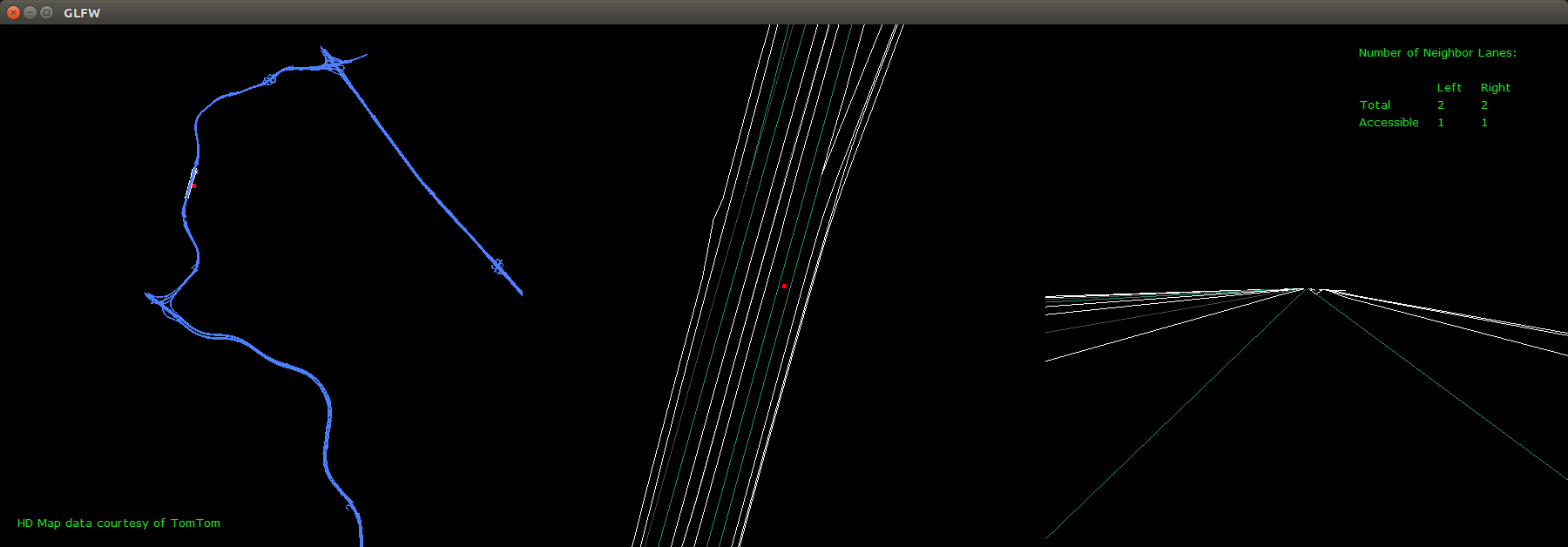 DriveWorks SDK Reference: HD Maps Access Sample