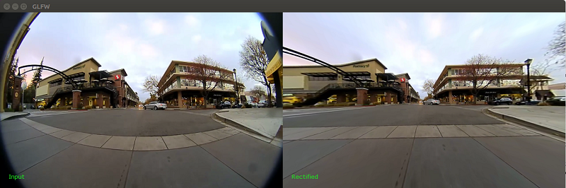 DriveWorks SDK Reference: Video Rectification sample