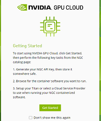 Getting Started :: NVIDIA GPU Cloud Documentation