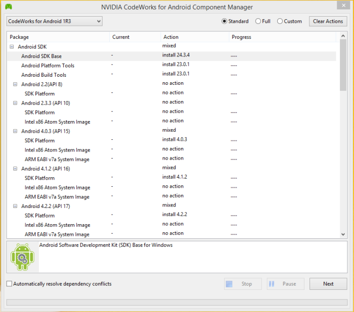 Download and Install CodeWorks for Android