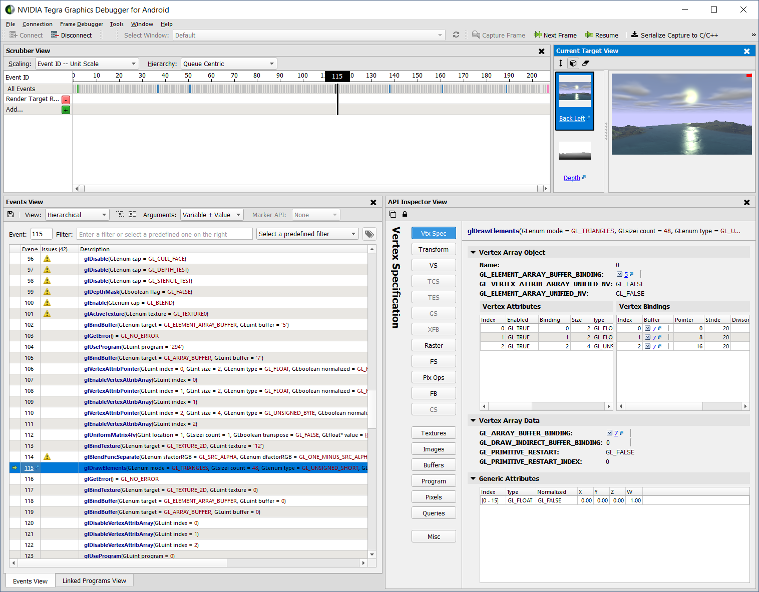 Tegra Graphics Debugger