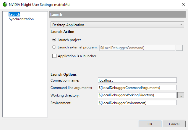 Build and Run :: NVIDIA Nsight VSE Documentation