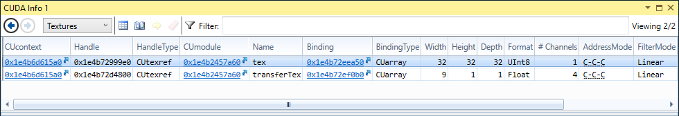 Inspect State :: NVIDIA Nsight VSE Documentation