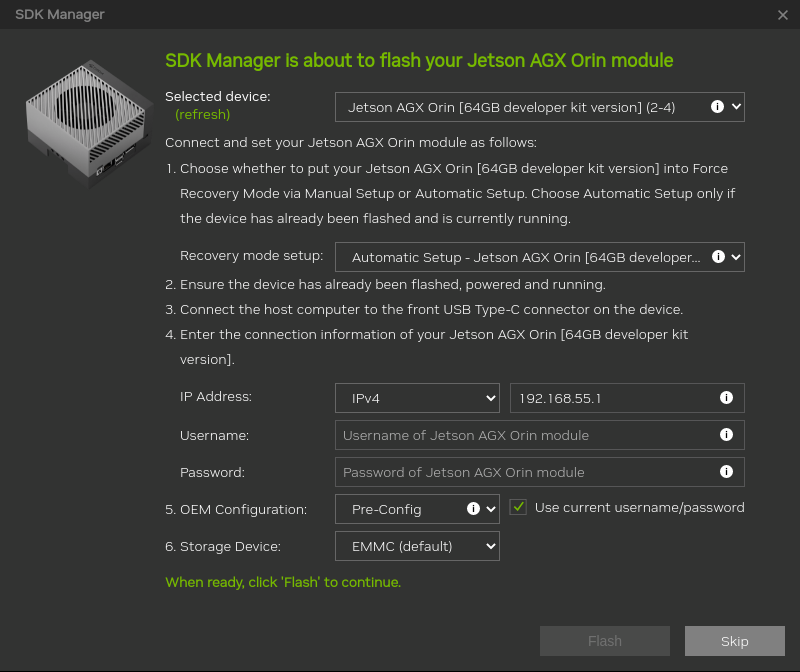 Install DeepStream Software with SDK Manager — SDK Manager Install DeepStream Software with SDK Manager — SDK Manager
