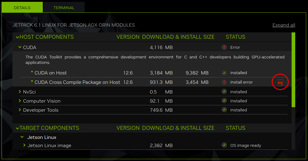 Install DeepStream Software with SDK Manager — SDK Manager